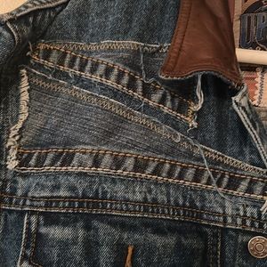 Vintage | Jackets & Coats | Upcycled Patched Distressed Tattered ...